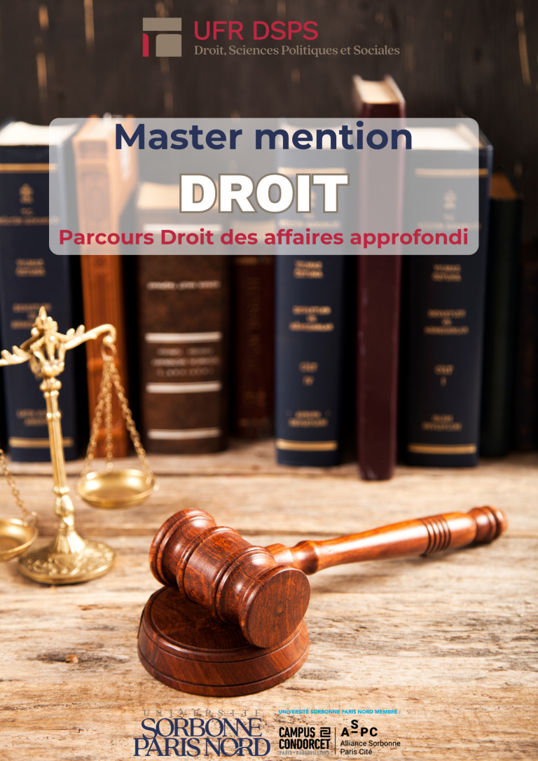 Master 2 Parcours - Droit des affaires approfondi Droit de la distribution