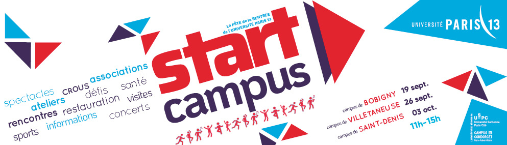 Start campus : la fête de la rentrée de l’université Paris 13 | DSPS